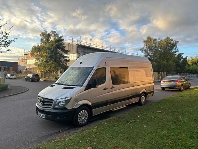 MERCEDES SPRINTER 313 cdi lwb 2014 (64) reg partly converted ideal ...