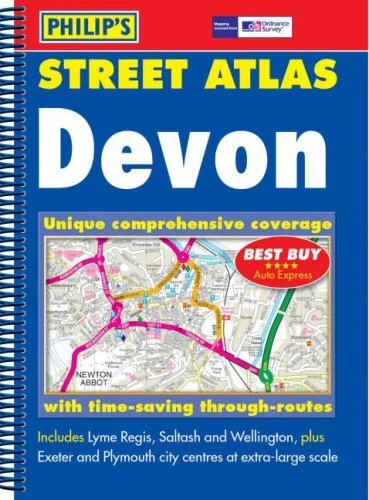 PHILIP'S STREET ATLAS Devon: Pocket E..., Philip's Maps £3.49 - PicClick UK