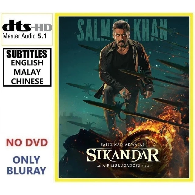 DRAME D'ACTION HINDI Sikandar (2025) neuf et scellé EUR 11,10 - PicClick FR