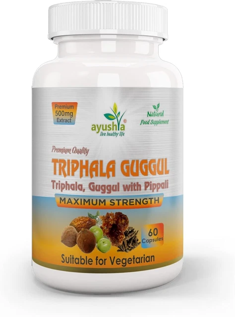 TRIPHALA GUGGUL CAPSULE £16.64 - PicClick UK