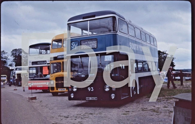 35MM BUS SLIDE South Yorkshire Transport Daimler Fleetline / NCME 93 ...