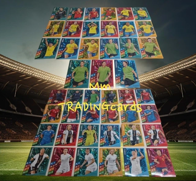 PANINI FAMILY MCDONALDS WOMEN'S WORLD CUP 2023 All Complete Set 45 ...