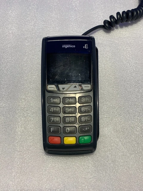 INGENICO ICT 250 PDQ Credit Debit Card Payment Terminal | PARTS $13.96 ...