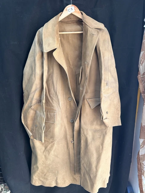 ORIGINAL WW2 BRITISH Army Despatch Riders Overall Rain Macintosh £125. ...