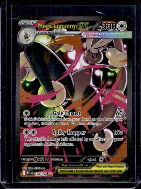 2025 POKEMON PHANTASMAL Flames Mega Lopunny ex Special Illustration ...
