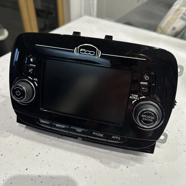 FIAT 500 ABARTH Radio CD Player Stereo Head Unit 07356791360 £16.13 ...