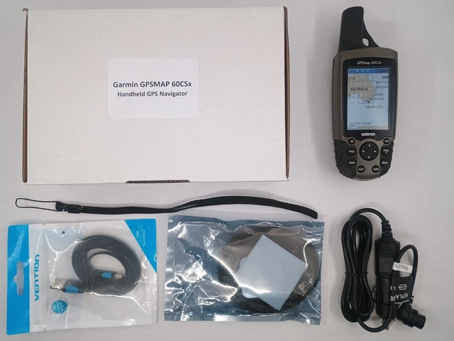 LATEST 2024 MAPS - Garmin GPSMAP 60CSx Handheld GPS Navigator (Complete ...