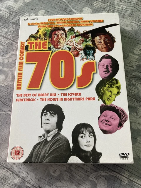 BRITISH FILM COMEDY The 70`S 4 Dvd Boxset Network(The Lovers,Sunstruck ...