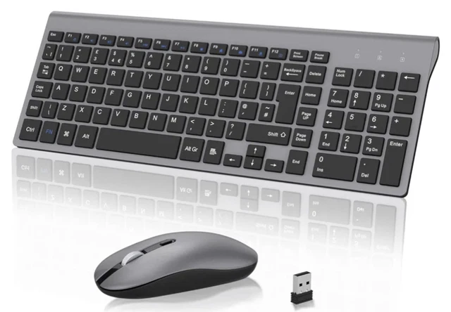 Wireless Keyboard Mouse Combo Cimetech 2 4g Ultra Thin Keyboard And Mouse Set £34 99 Picclick Uk