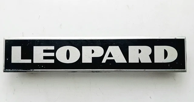 LEYLAND LEOPARD BADGE. Wide LEOPARD Badge. Bus Badge, Leyland Badge ...