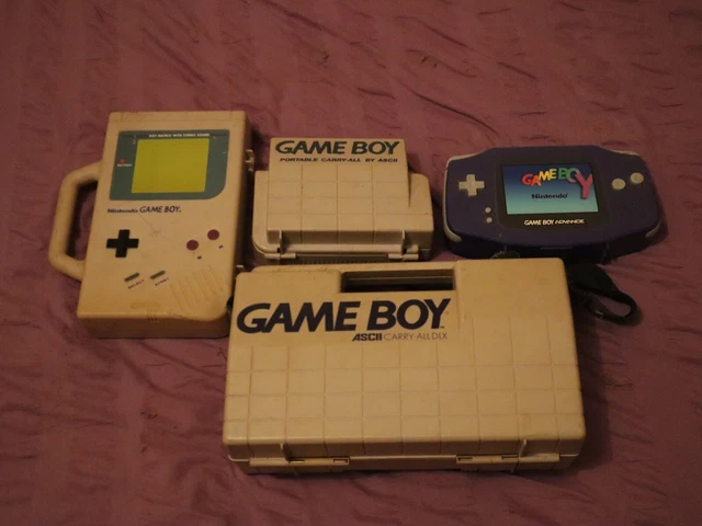 GAME BOY CARRY All Ascii Malette de Transport Classic lot game boy ...