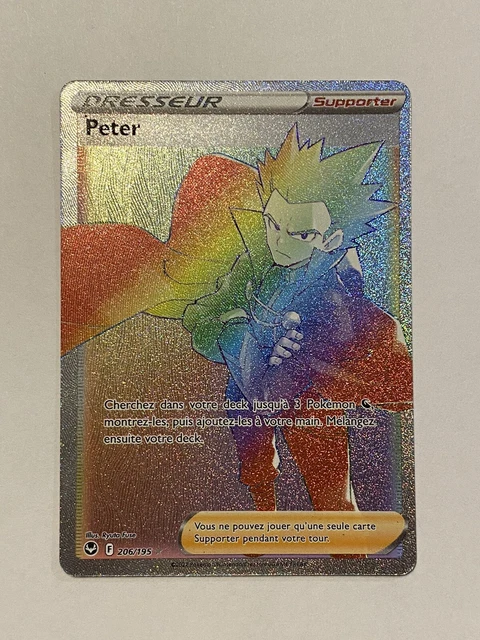 CARTE POKEMON PETER 206/195 Tempête Argentée FR NEUF EUR 25,00 ...