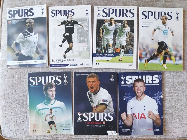 TOTTENHAM SPURS 7 Home Programme Bundle From The Period 2011 To 2021 £3 ...