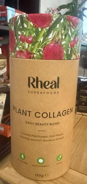 RHEAL SUPERFOODS PLANT Collagen Daily Beauty Blend 150g BB 31.03.26 £13 ...