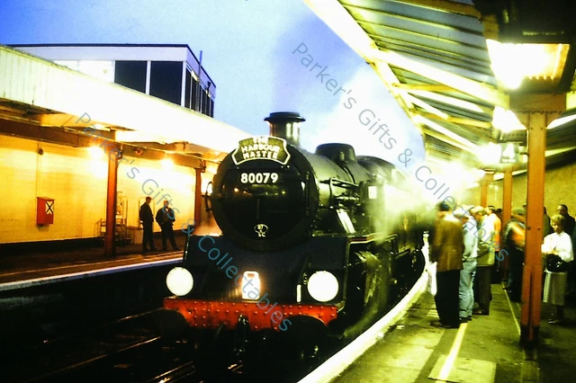 RAILWAY SLIDE TRAIN Slide 35mm Locomotive No 80079 (N 7a) £3.99 ...