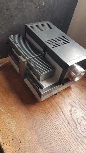 VINTAGE RANK ALDIS Q1 12 35mm Slide Projector + Aldis XT 36 Slide ...