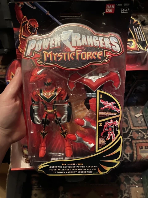 POWER RANGERS MYSTIC Force Legendary Battlized Red Ranger £16.19 ...