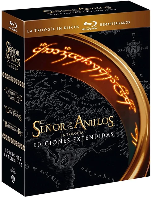 PACK TRILOGÍA EL Señor de los Anillos Edición Extendida (Remasterizada) [Blu-Ray EUR 89,11 ...