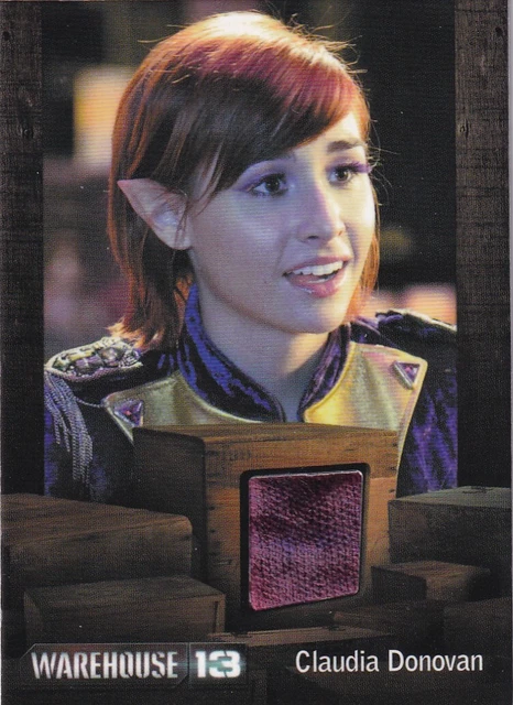 WAREHOUSE 13 COSTUME / Relic card Claudia 3 Number 136/300 (Maroon ...