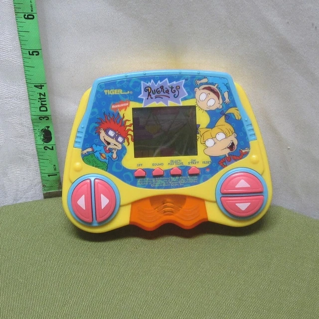 RUGRATS VINTAGE HANDHELD-SPIEL Nickelodeon 1997 Tiger Electronics LCD ...