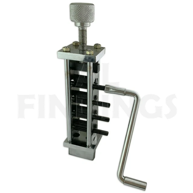 ZIG ZAG CORRUGATED Mini Rolling Mill Machine Metal Craft Forming Tool £ ...