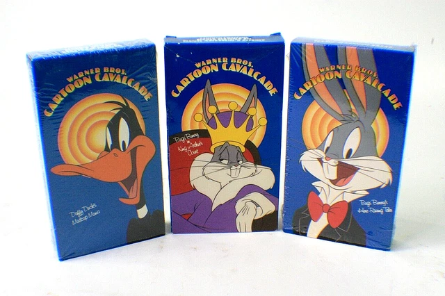 WARNER BROS CARTOON Cavalcade Collection Bugs Bunny Daffy Duck Lot of 3 ...