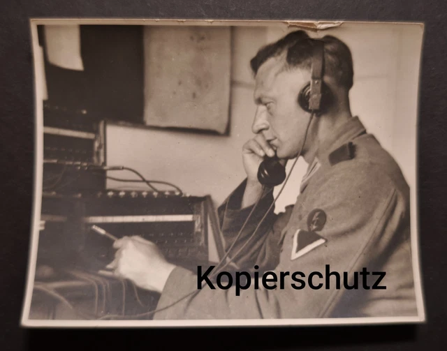FOTO: FUNKER, FUNKGERÄT, Soldat, Wehrmacht 2.WK EUR 13,00 - PicClick DE