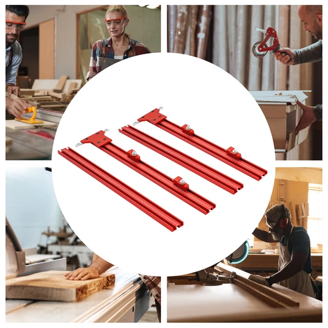 PARALLEL RAIL GUIDE System Track Saw Woodworking Guide Carpentry Tool ...