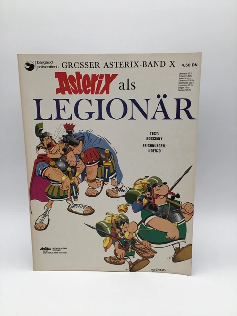 ASTERIX ALS LEGIONÄR Band X 10 Comic Goscinny Uderzi Delta 1971 EUR 5,99 - PicClick DE