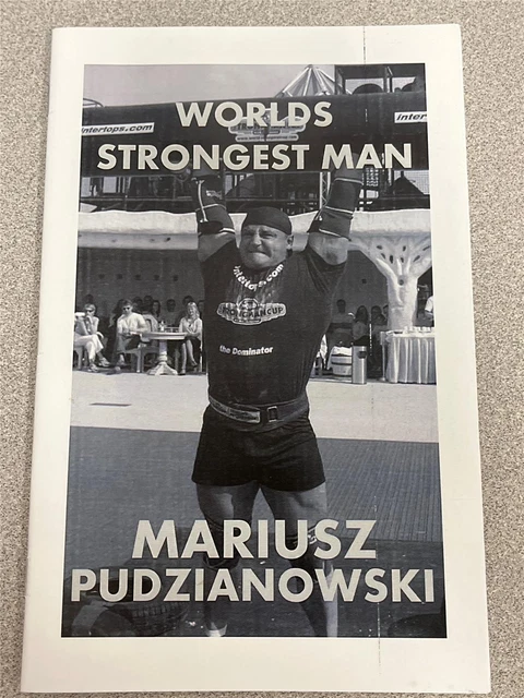 WORLDS STRONGEST MAN MARIUSZ PUDZIANOWSKI bodybuilding muscle strongman ...