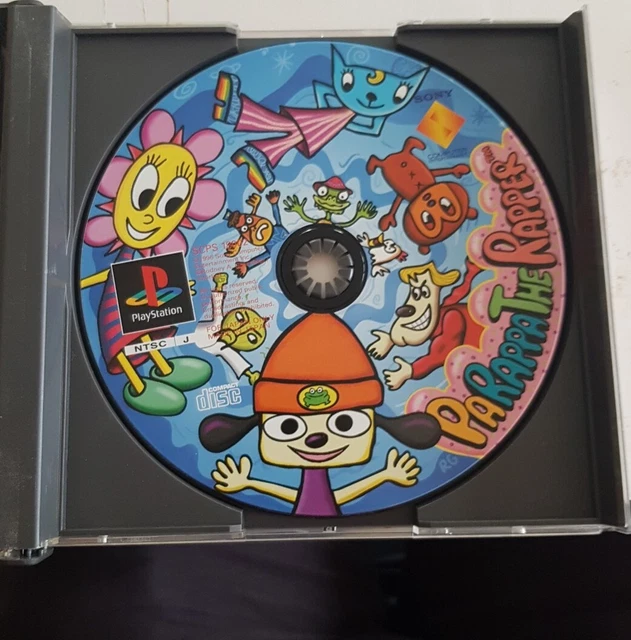 PARAPPA THE RAPPER & Poster Manual PS1 Playstation 1 Japanese version ...