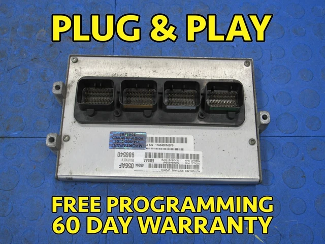 06 DODGE DAKOTA Raider 3.7L ECU ECM PCM Engine Computer 05094056AF 056 ...