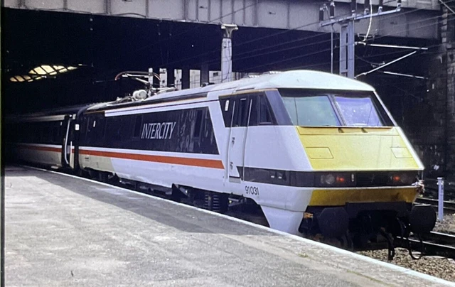 CLASS 91 Train 35mm Colour Slide 91031 -Intercity-See note- £2.99 ...