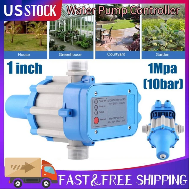 WATER PUMP CONTROLLER Tool Automatic Pressure Switch Control Unit ...