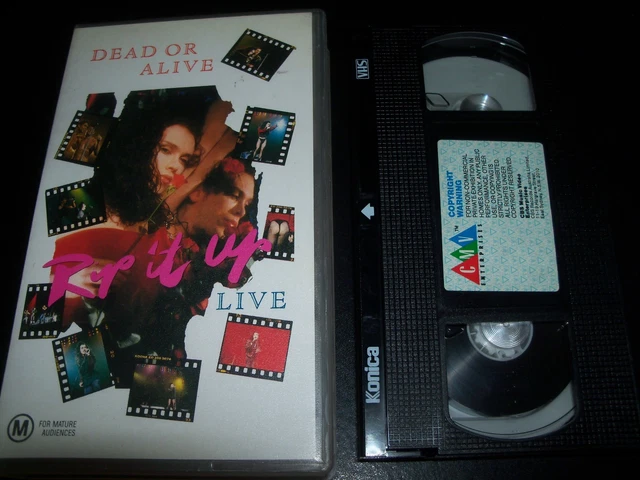 DEAD OR ALIVE / Pete Burns Rip It Up Live Rare (Australia) VHS Video ...