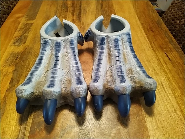 BBC WALKING WITH Dinosaurs Gorgon Stomping Feet With Sound Fancy Dress ...