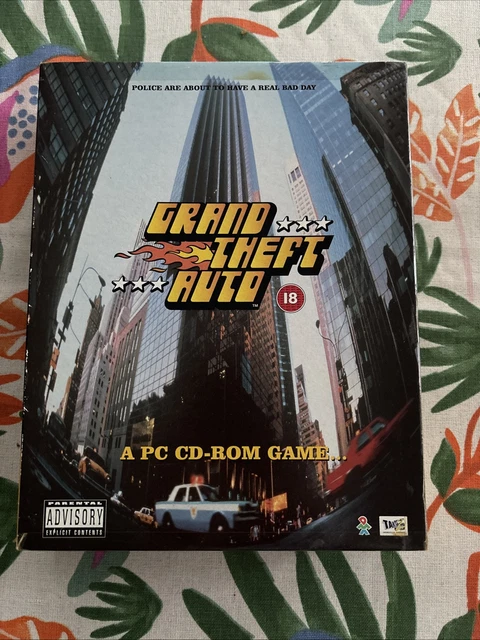 GRAND THEFT AUTO PC (Big Box) Early Edition - Rare £94.32 - PicClick UK