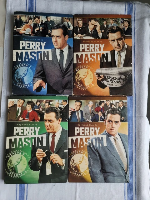 PERRY MASON: SEASONS 1, 2, 3, 4 + Movie Collection Vol. 1 - DVD ...
