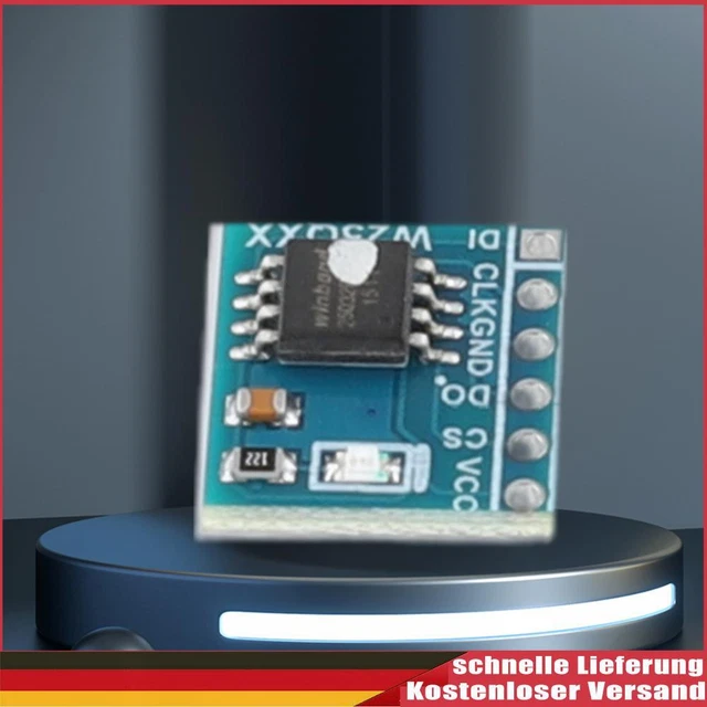 MÓDULO DE MEMORIA Norflash interfaz SPI módulo de memoria FLASH (W25Q32 32 Mbit) NE EUR 5,31 ...