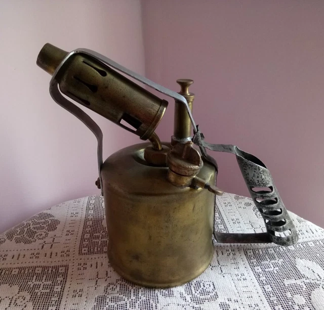 VINTAGE GOVERNOR PARAFFIN Brass Blow Torch Made in England £14.95 ...