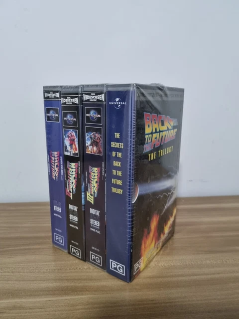 BACK TO THE Future Trilogy Sealed VHS 4th Tape Limited Edition Boxed ...