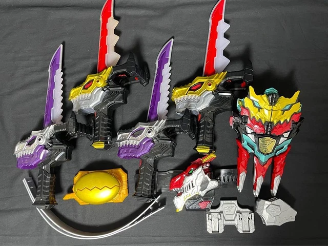 POWER RANGERS DINO Fury Ryusoulger Morpher Weapon 7p set Bundle Bulk ...