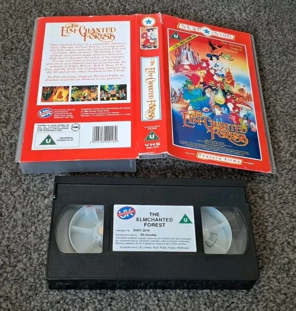 THE ELM CHANTED Forest A Full Feature Length Film Pal Vhs Video Kids ...