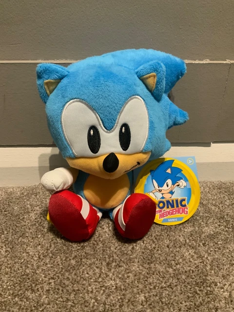 SONIC THE HEDGEHOG jakks pacific plush kids teddy brand new with tags ...