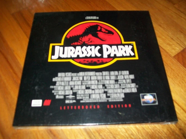JURASSIC PARK 3-LASERDISC LD BOXED SET WIDESCREEN FORMAT BRAND NEW ...