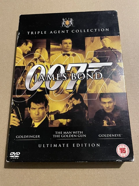 JAMES BOND 007 - Triple Agent DVD Collection - Ultimate Edition £1.99 ...