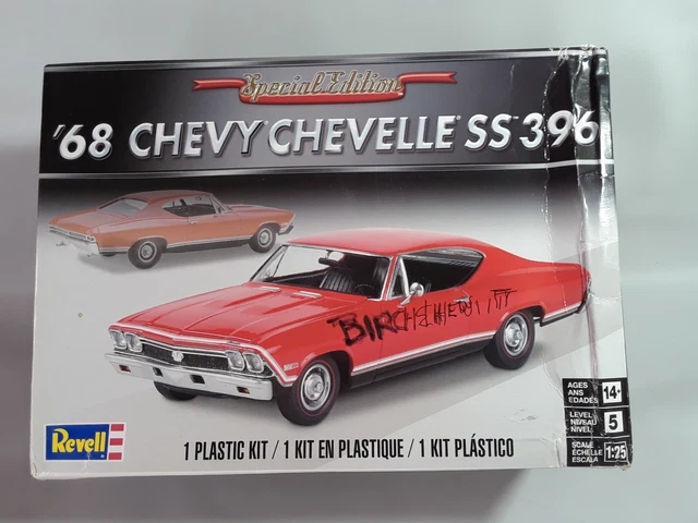 REVELL 85-4445 SPECIAL Edition 1968 Chevy Chevelle Ss 396 Model Car Kit ...
