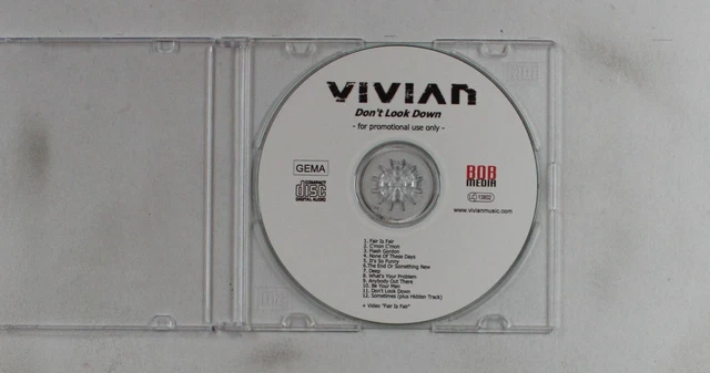 VIVIAN DON'T LOOK Down GER Adv 12-Track CDR 2006 EUR 4,99 - PicClick FR