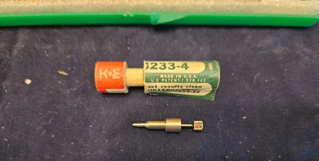 VINTAGE BOX K&E Leroy 11 Lettering Pen Tips Set W/Case ~ 3233 ~ 0 ~ 2 ...