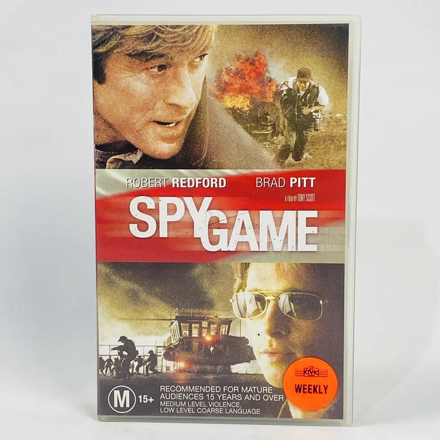 SPY GAME 2001 Universal Big Box Ex-Rental VHS Video Robert Redford Brad ...
